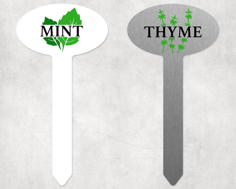 Herb Label SVG Bundle | Printable Herb Labels | Gardening SVG | Garden ...