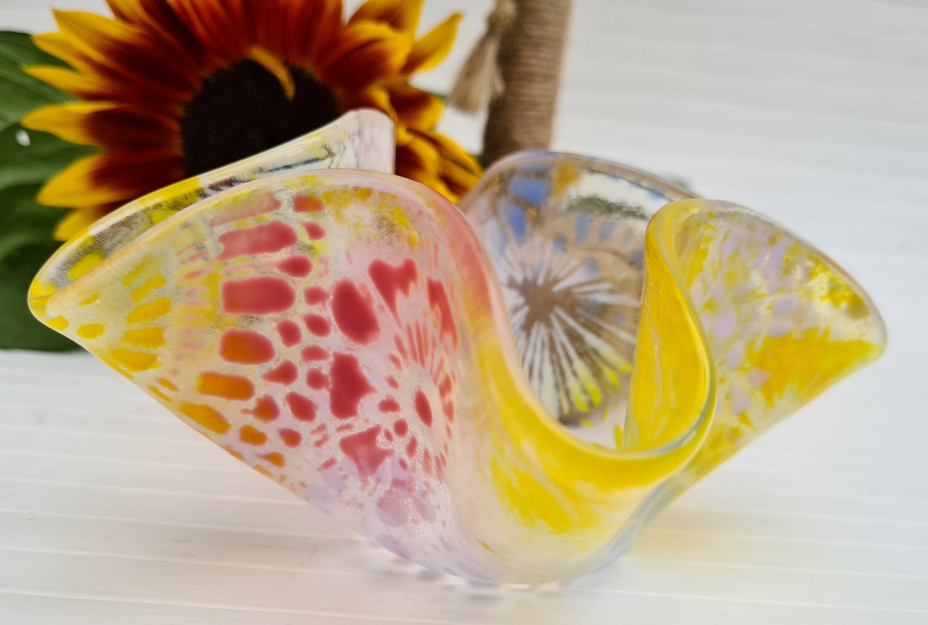 Fused Glass Vessel Float Bowl Sculpture Décor Piece One off - Etsy UK