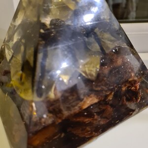 Real Tarantula Spider in Resin Pyramid Burrow, Handmade, Beautiful ...