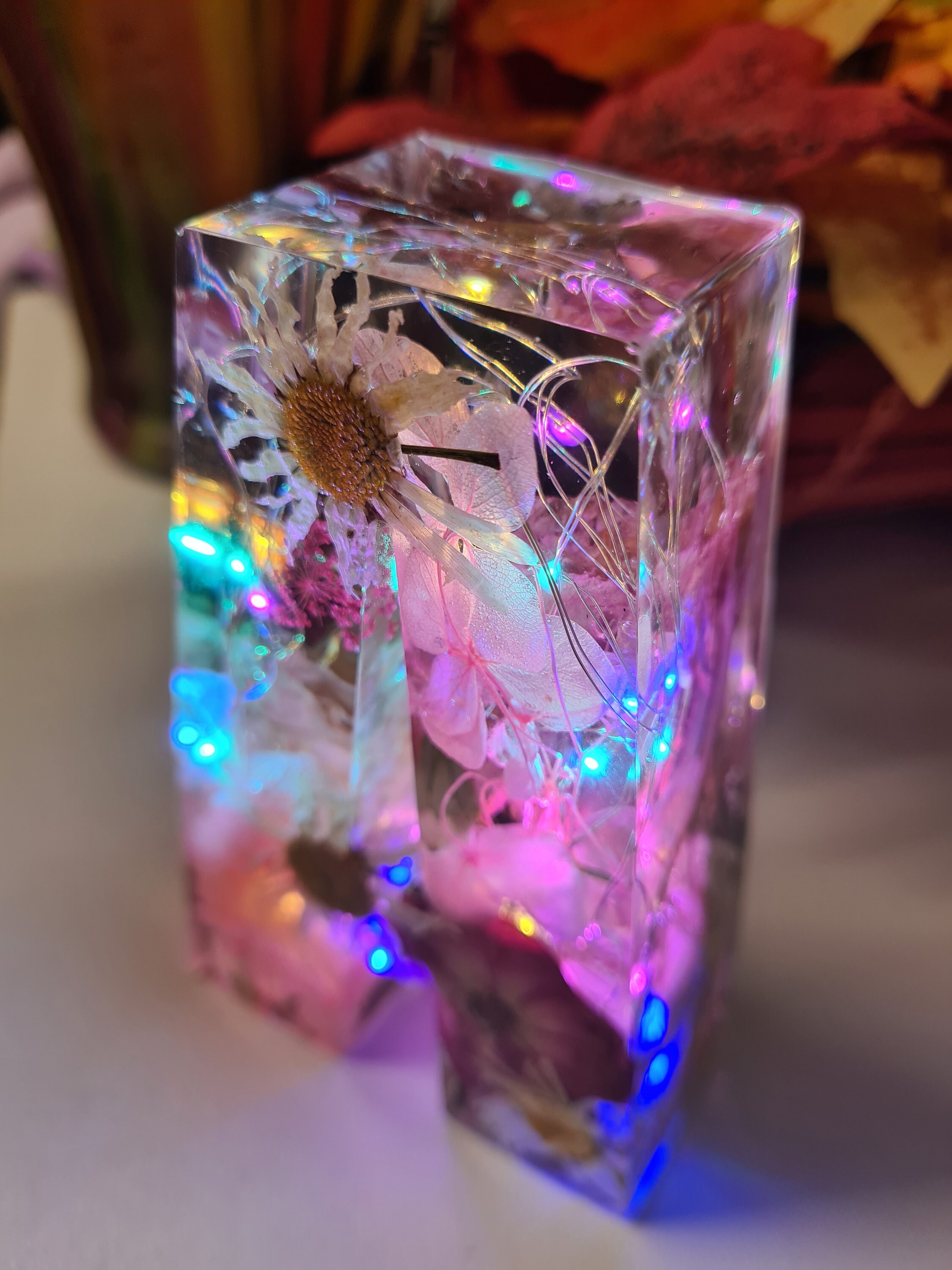 Large Resin Letters With Led Lights Option Made to | Etsy UK