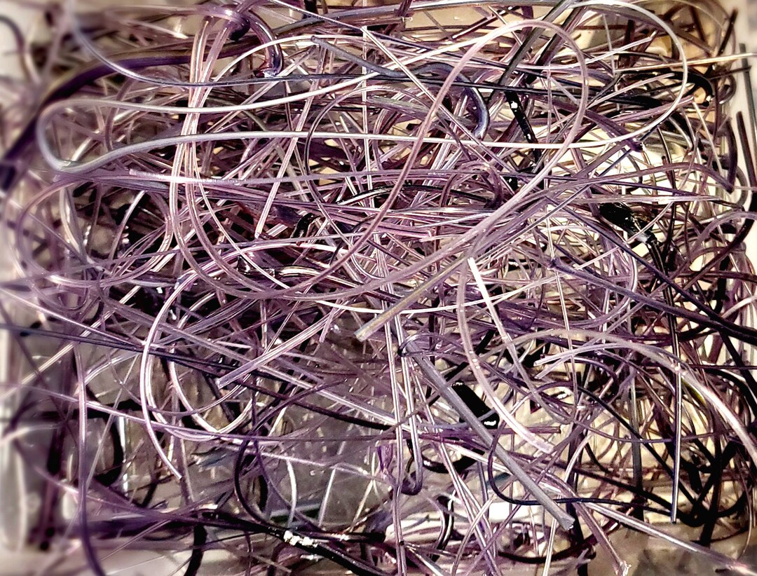 Purple Vitrigraph Stringers, Fused Glass Stringers 90COE Bullseye Glass ...