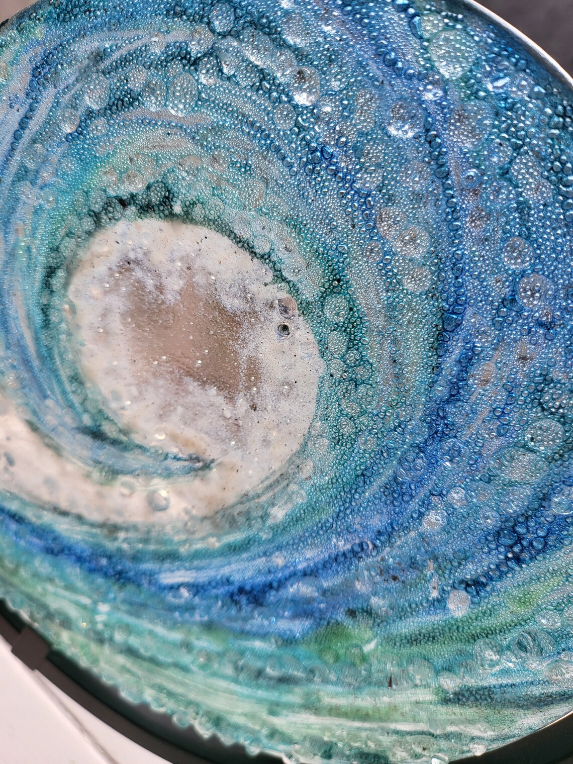 Fused Glass Wave Sea Wave Majestic Ocean Wave Cornish Glass - Etsy