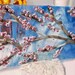 Cherry Blossom Panel Cornish Glass Large 20x15 Cm Fused Glass Art Glass ...