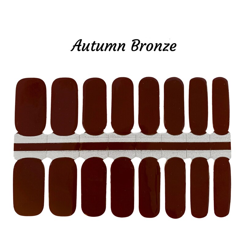 Fall Nail Decals - Etsy