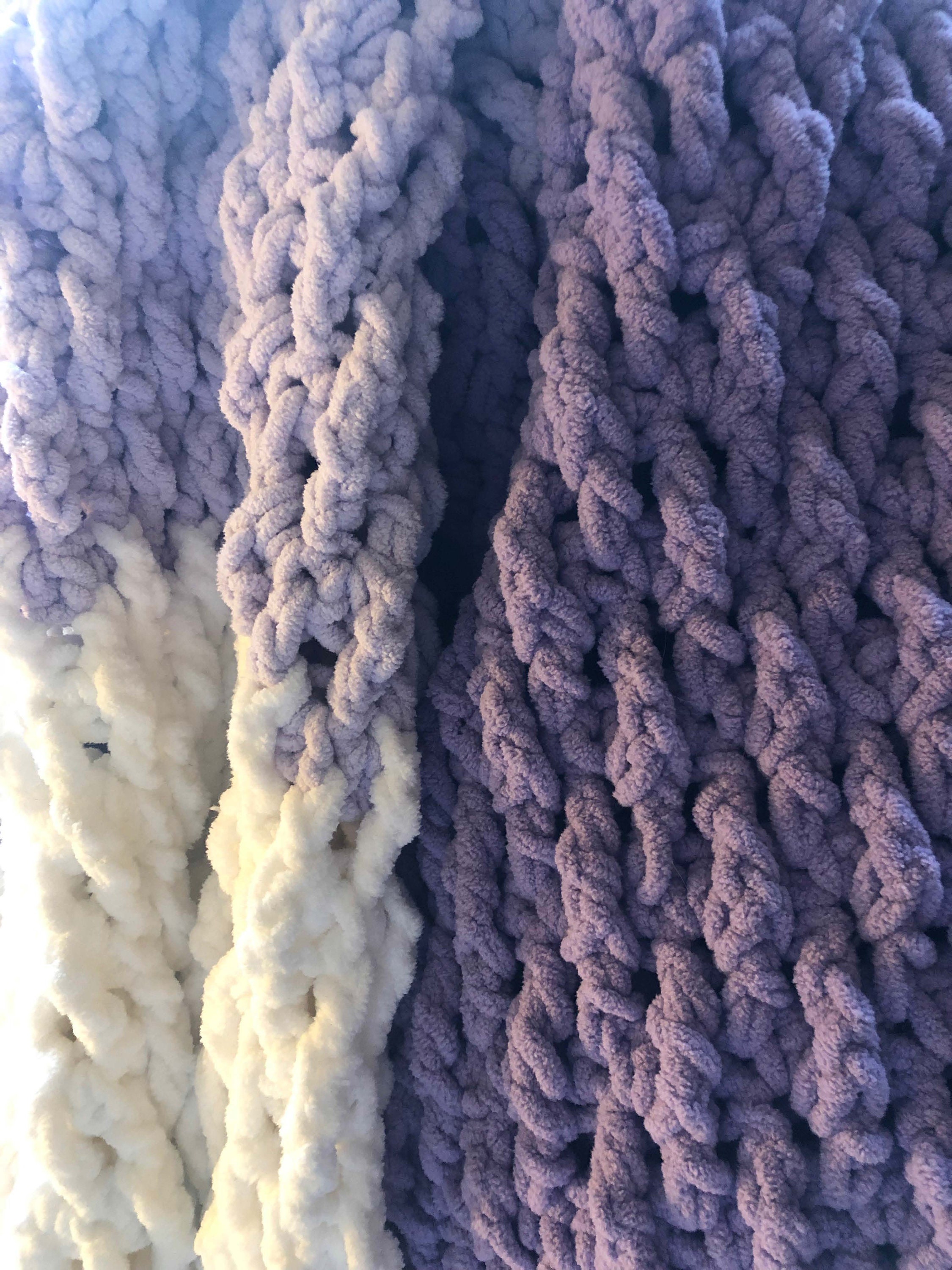 Full Length Lush Lux Bernat Hand Crocheted Blanket - Etsy