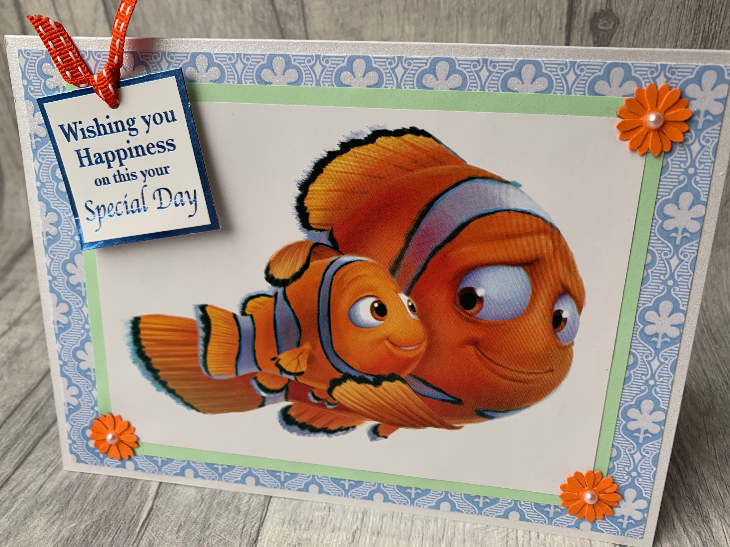 Disney Pixar Finding Nemo handmade Birthday card | Etsy