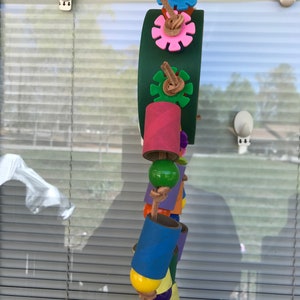 BAGEL SUNBURST BIRD Toy, Med to Large Birds - Etsy