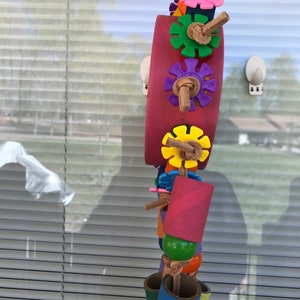 BAGEL SUNBURST BIRD Toy, Med to Large Birds - Etsy