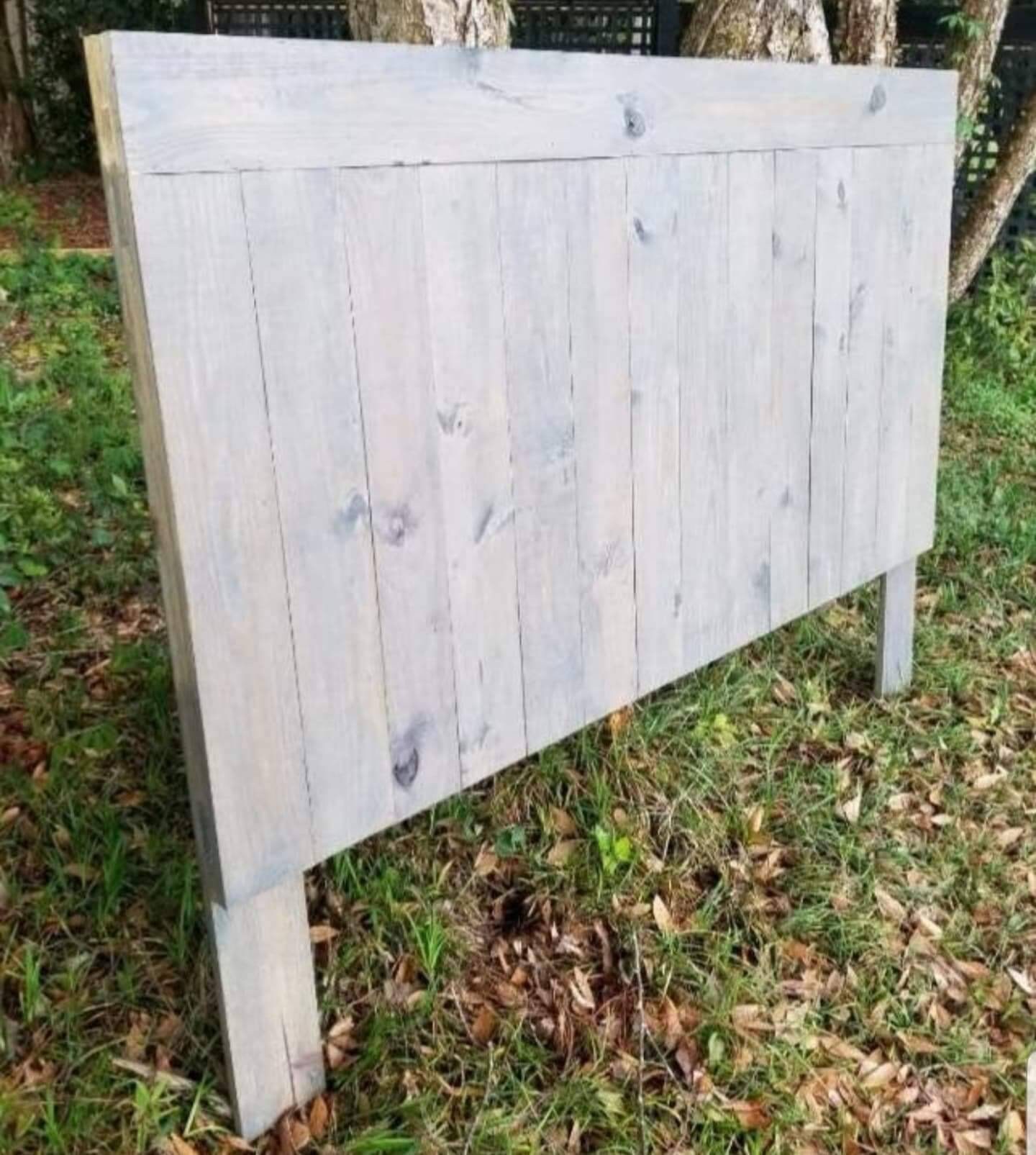 Headboard Rustic King Queen Double Full Twin Wood - Etsy