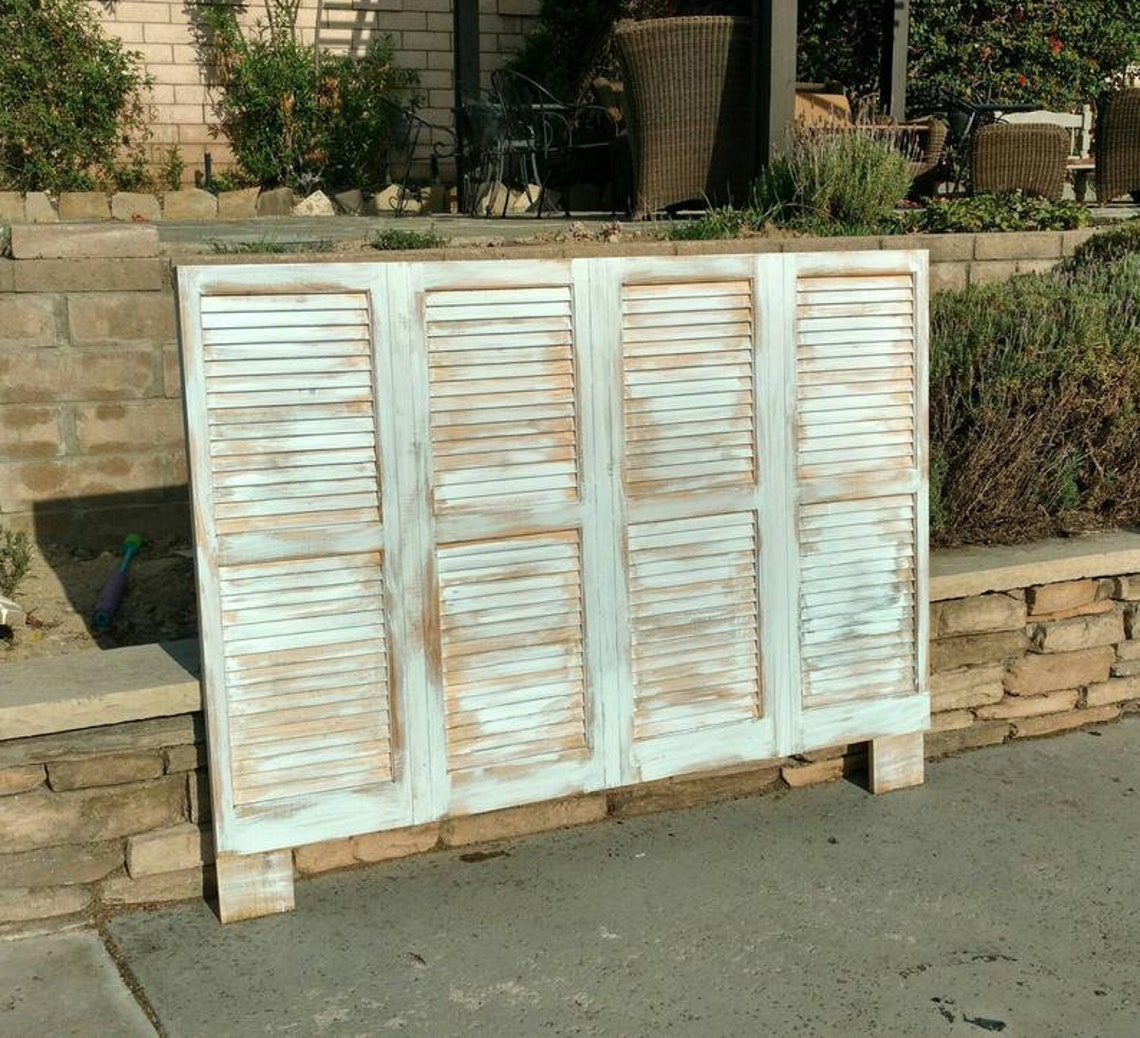 Shutter Headboard, Queen Headboard, King Headboard, Twin Headboard ...