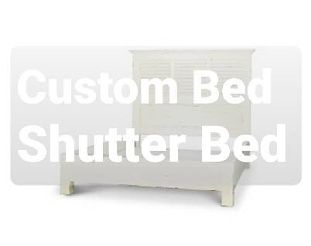 Shutter Bed , Custom Bed Queen King Full Double Twin Hilton Head by ...