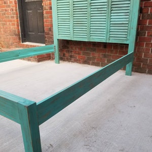 Shutter Bed Queen King Twin Full Double Headboard, Footboard, Sidetails ...