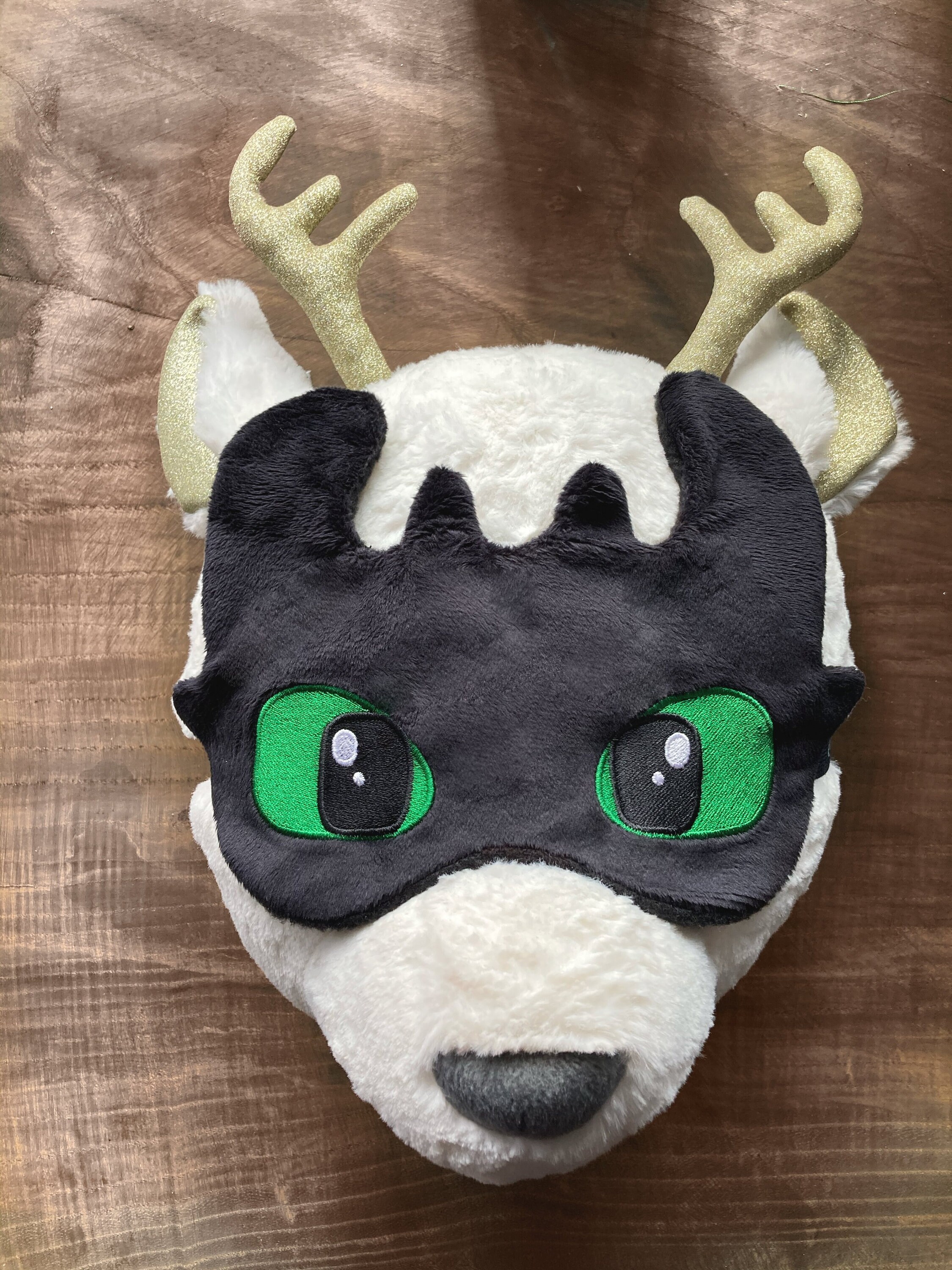 Toothless Sleep Mask cosplay mask Eye Mask How to train | Etsy