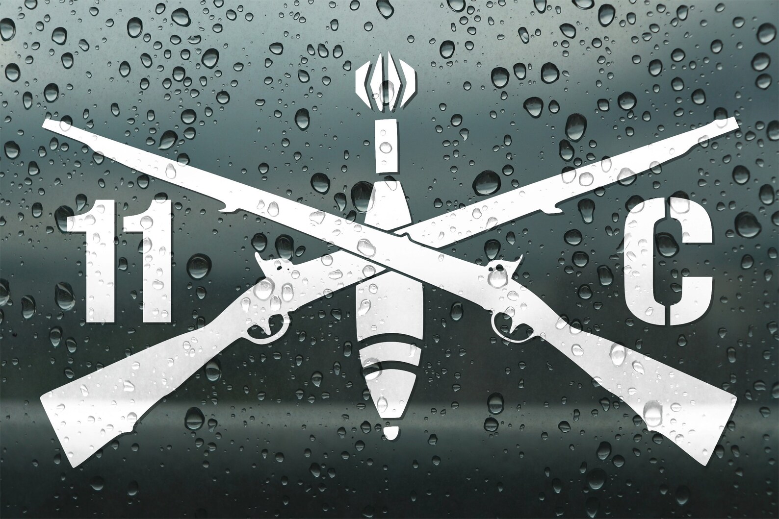 US Army 11C Indirect Fire Infantryman Decal | Etsy