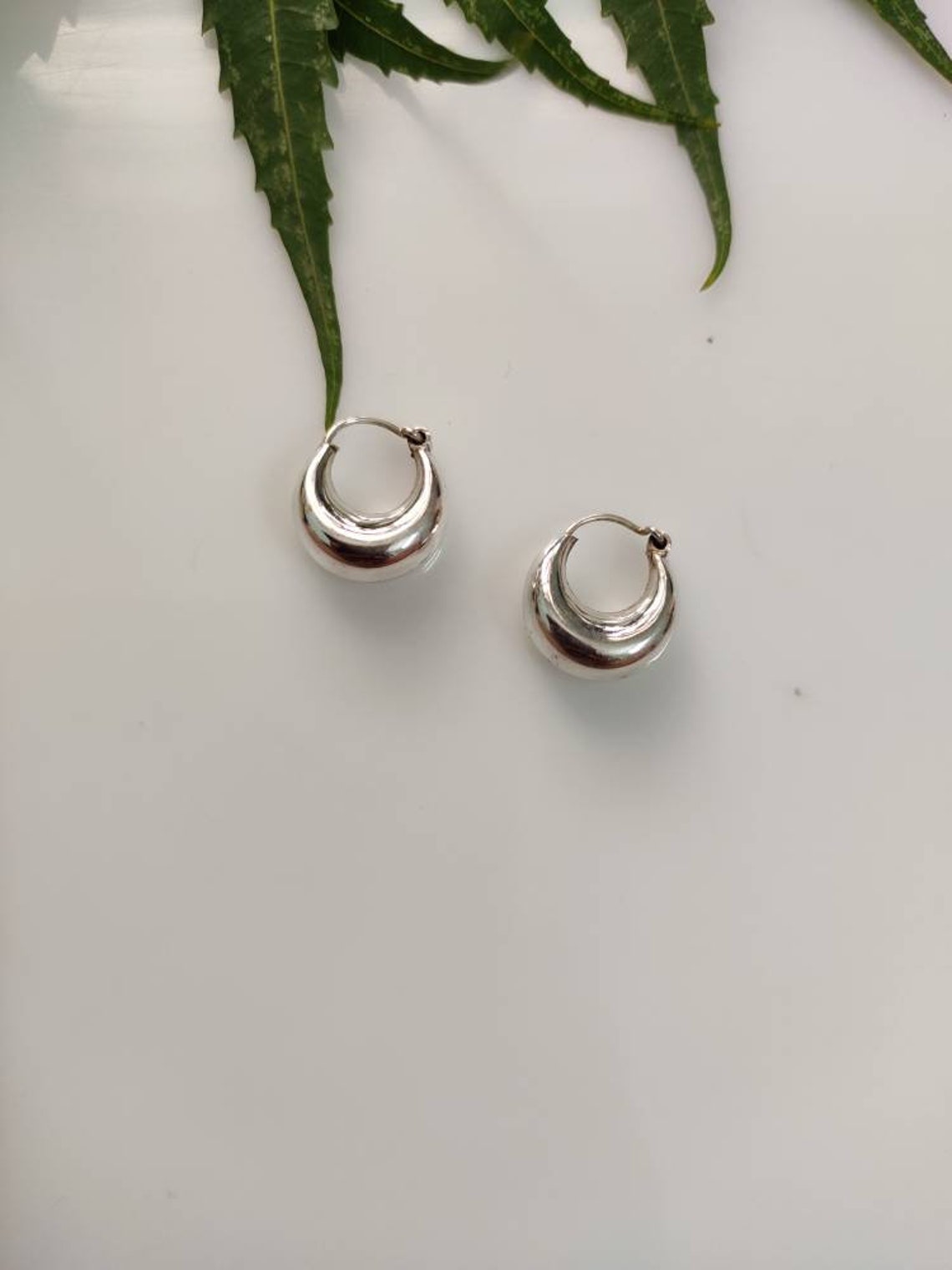 Sterling Silver Hoops for Men Boysgents Silver Balisilver - Etsy UK