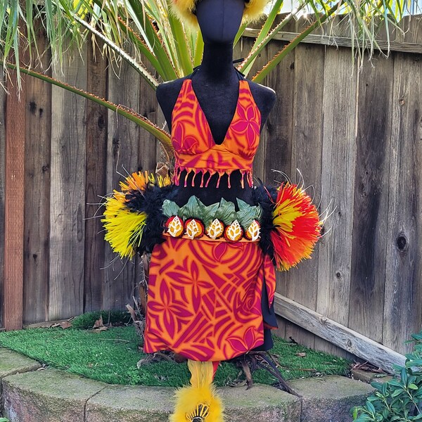 Tahitian Dance Costume - Etsy