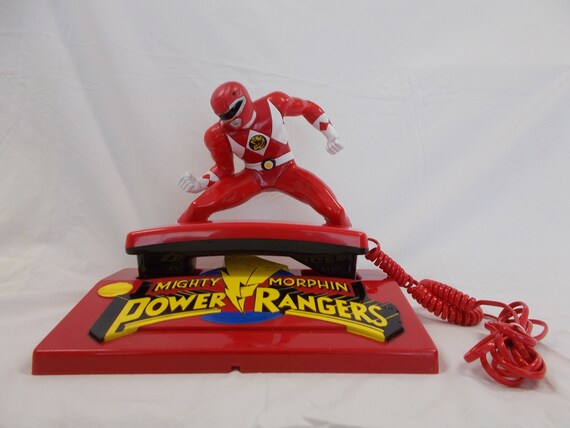 Red Power Ranger Phone | Etsy