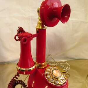 Plastic Reproduction Candlestick Phone U.S. Made - Etsy