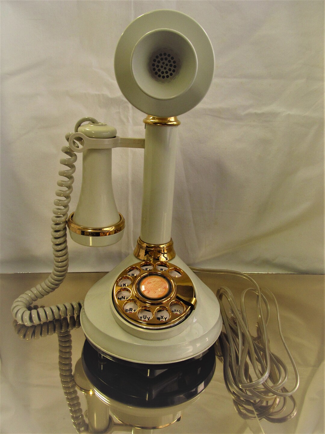 Plastic Reproduction Candlestick Phone U.S. Made - Etsy
