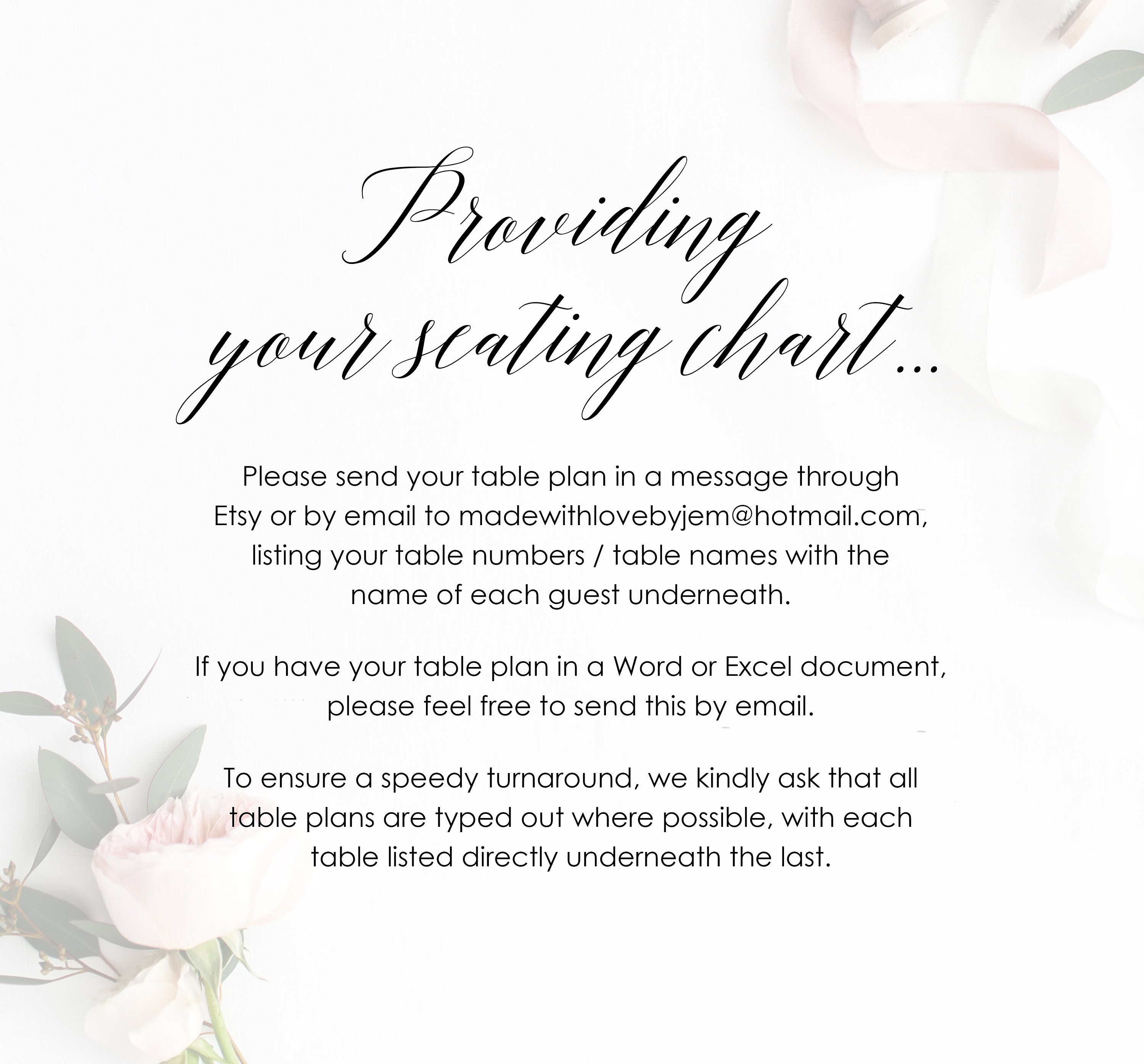 Dusky Pink Wedding Table Plan Board Blush Pink Floral - Etsy UK