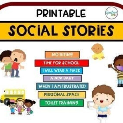 SOCIAL STORIES Growing Bundle for AUTISM Behavior Management | Etsy Canada