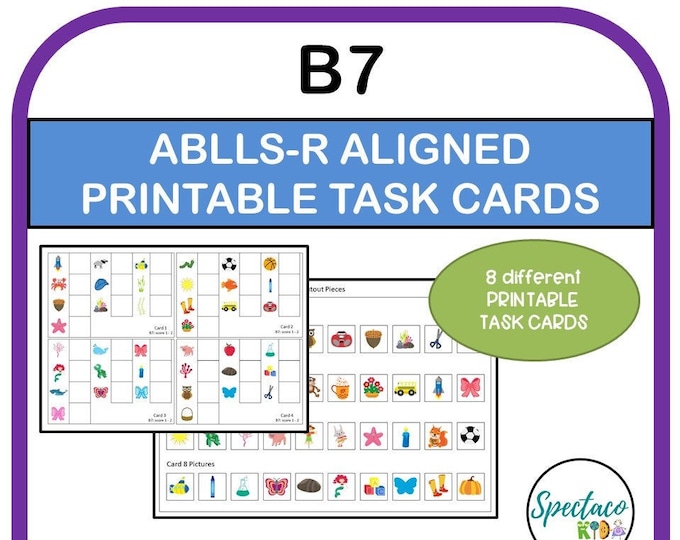 ABLLS-R Aligned B9 Block Designs Task Cards, Autism Resources (PDF ...