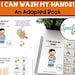 I Can Wash My Hands PRINTABLE ADAPTED INTERACTIVE Book for - Etsy Canada