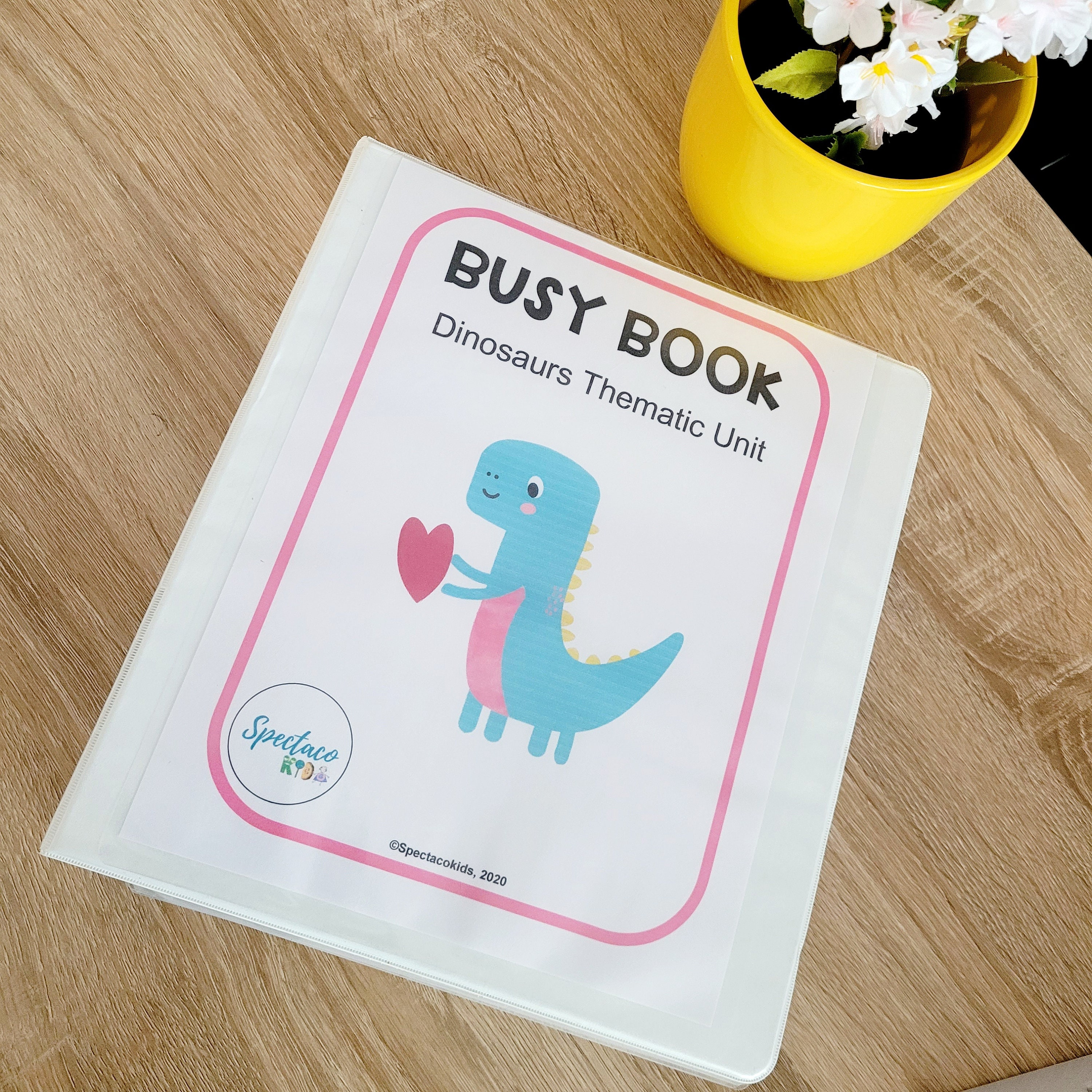 Dinosaur Printable Toddler Busy Book Sorting and Matching Learning ...