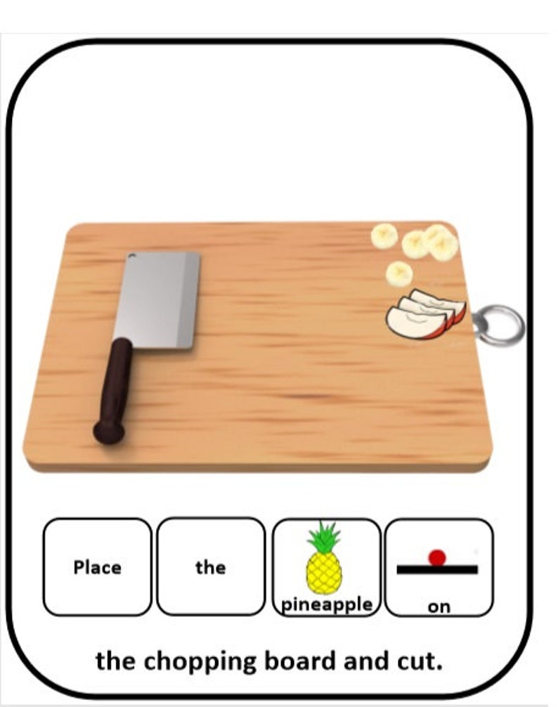 Let's Make a Fruit Salad! an Adapted and Interactive Book- DIGITAL ...
