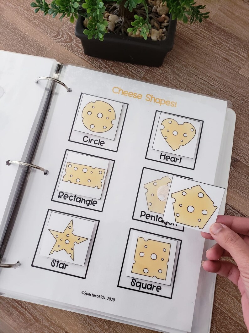 Food Printable Toddler Busy Book Sorting and Matching Learning Binder ...