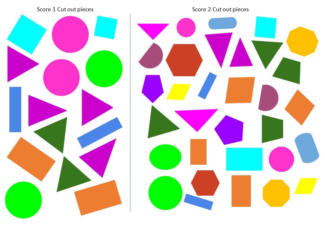 ABLLS-R Aligned B9 Block Designs on Picture Cards Task Cards, Pictures ...