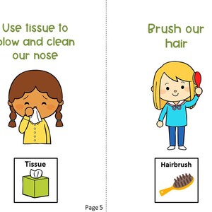 Good Hygiene Habits! PRINTABLE ADAPTED INTERACTIVE Book for Speech ...