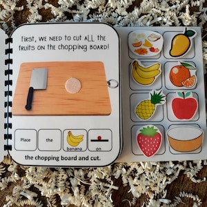 Let's Make a Fruit Salad an Adapted and Interactive Book DIGITAL ...