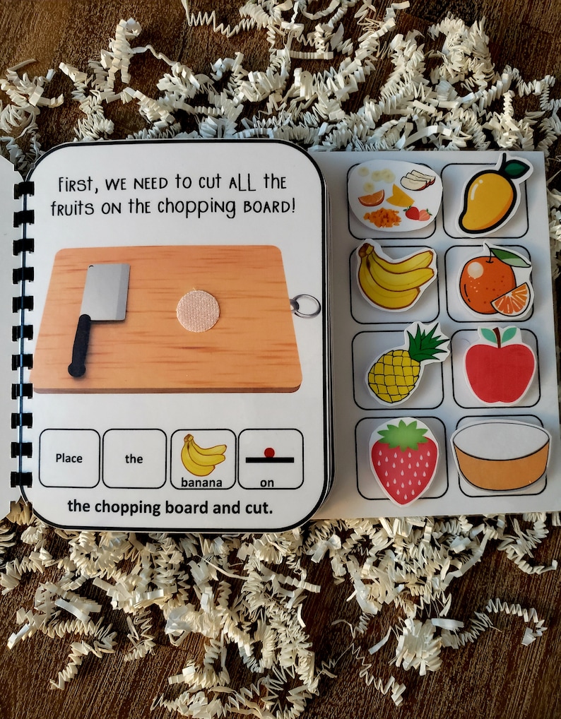 Let's Make a Fruit Salad an Adapted and Interactive Book DIGITAL ...
