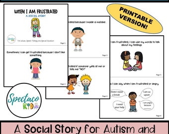 No Biting A Social Story for Autism and Behavior Management and ...