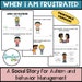 When I Am Frustrated A Social Story for Autism and Behavior Management ...