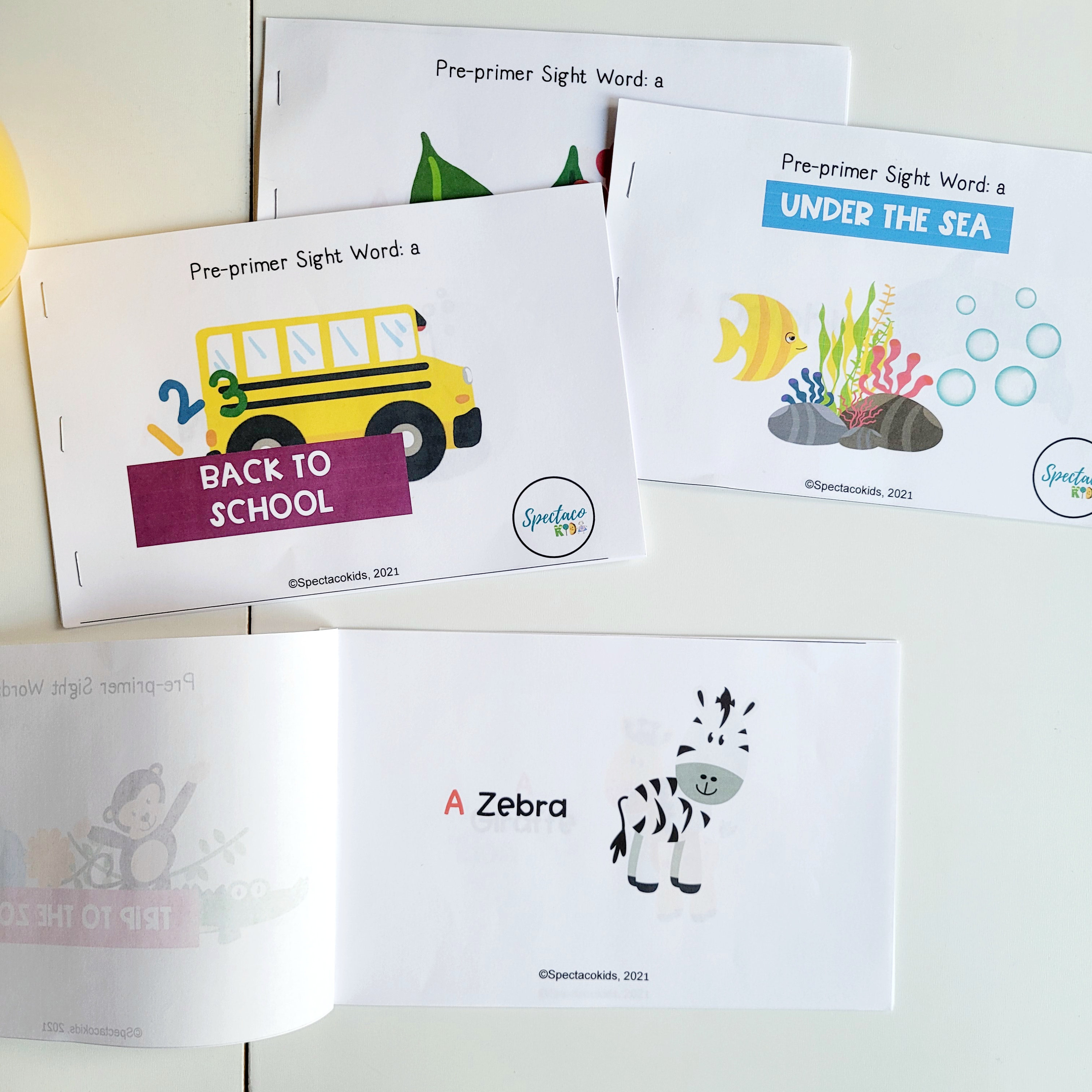 Kindergarten Sight Words, Printable Sight Word Books, Homeschool ...