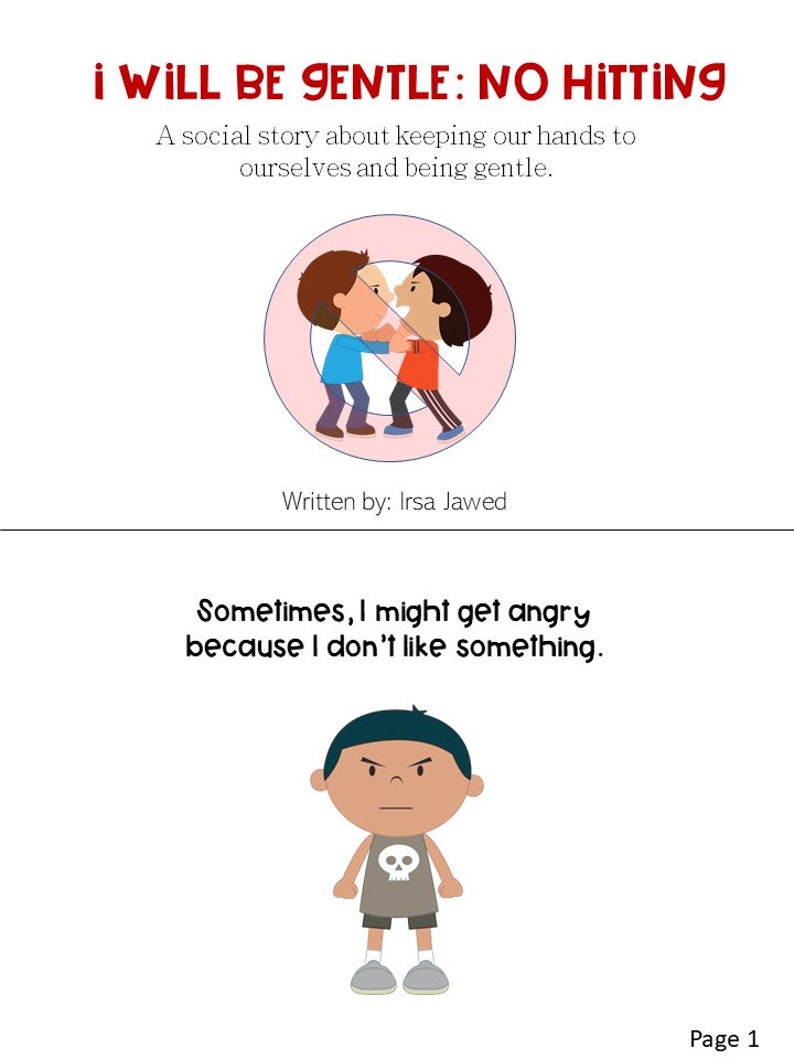 SOCIAL STORIES Growing Bundle for AUTISM Behavior Management | Etsy Canada