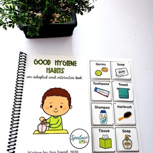 Good Hygiene Habits! PRINTABLE ADAPTED INTERACTIVE Book for Speech ...