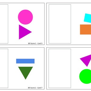ABLLS-R Aligned B9 Block Designs on Picture Cards Task Cards, Pictures ...