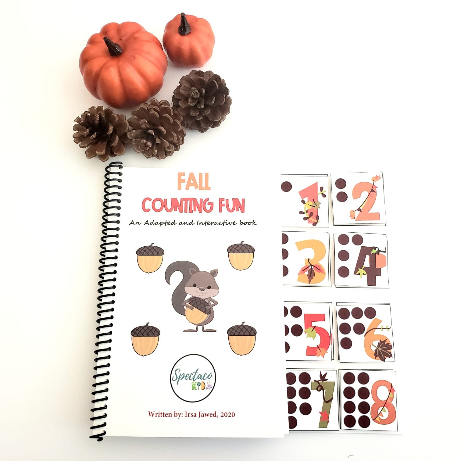 Fall Counting Fun PRINTABLE ADAPTED INTERACTIVE Book for - Etsy