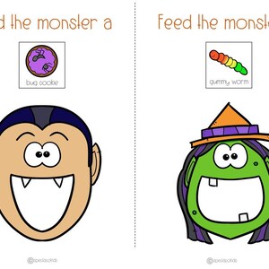 Halloween Matching PRINTABLE ADAPTED Fun Book for Speech Therapy ...