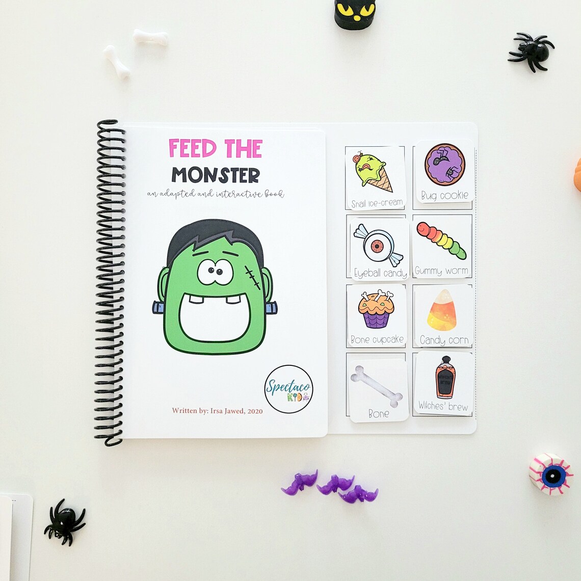 Halloween Adapted Book, Printable Speech Therapy Activity (digital ...
