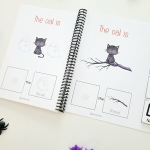 Halloween Prepositions PRINTABLE ADAPTED Fun Book for Speech Therapy ...