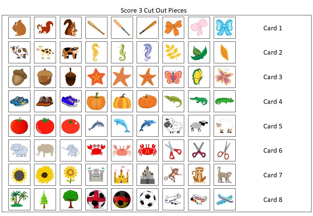 ABLLS-R Aligned B8 Sort Non Identical Items Task Cards, Pictures to ...