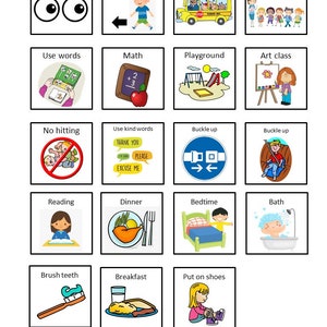 First and Then Visuals, Autism, Behavior Management, Self Regulation ...