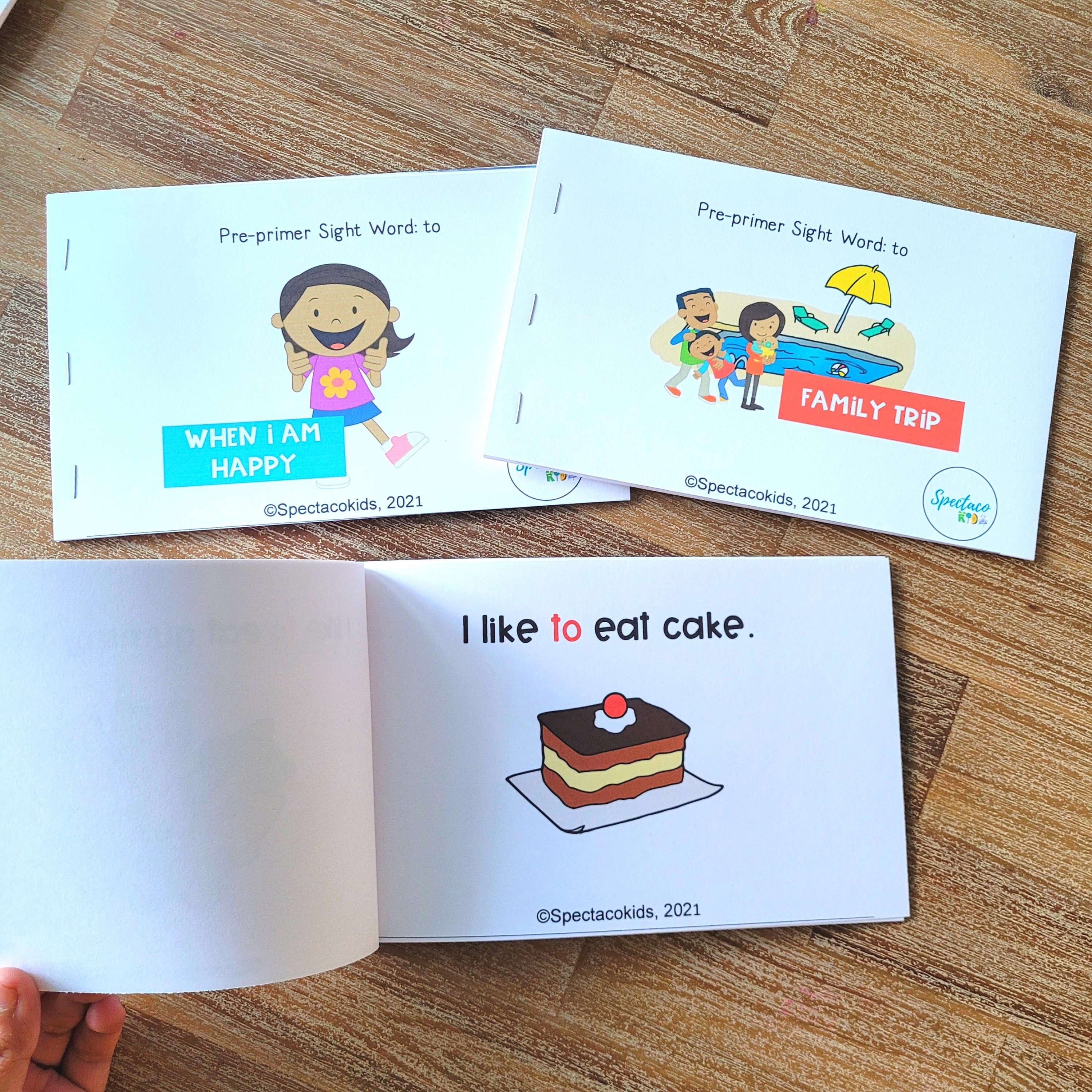 Sight Words Printable Books Printable Kindergarten Books - Etsy Canada