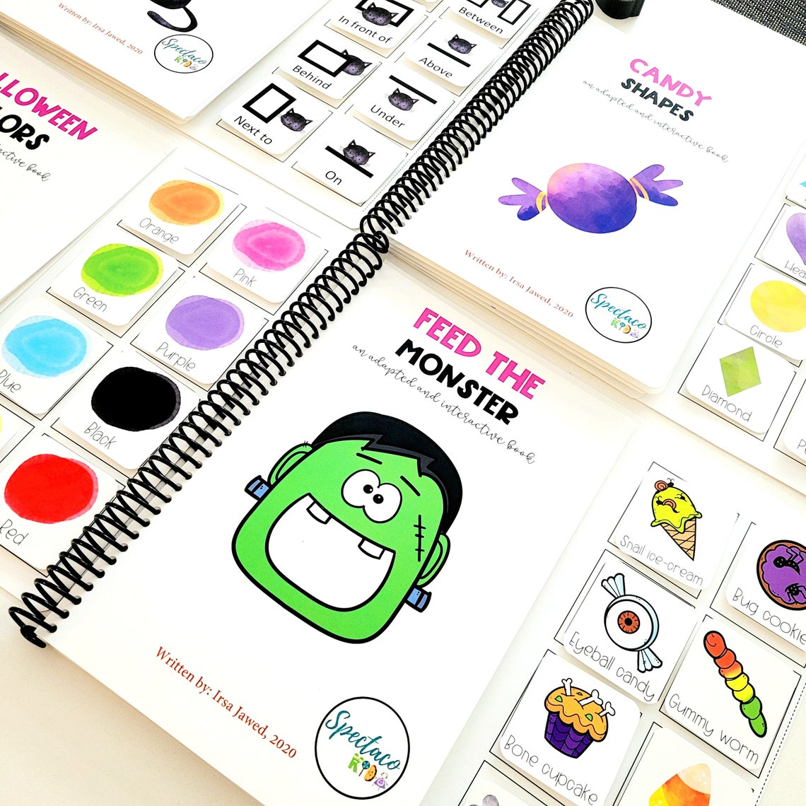 Halloween Matching PRINTABLE ADAPTED Fun Book for Speech Therapy ...