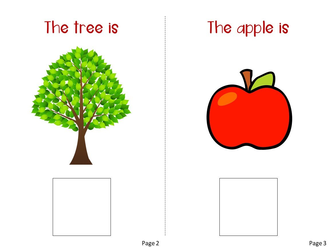 Fall Colors PRINTABLE ADAPTED INTERACTIVE Book for Speech Therapy ...