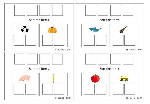 Toys Toys & Games aba speech flash cards printable Non identical ...